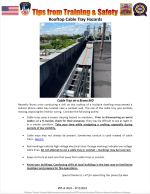 FDNY Training Tips 2024-55: Rooftop Cable Trays | Nycfire.net